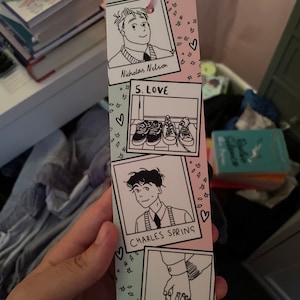 Heartstopper Inspired Bookmark Book Lover Book Worm Gift for Book Lover ...