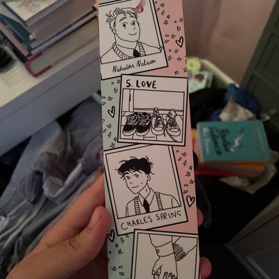 Heartstopper Inspired Bookmark Book Lover Book Worm Gift for Book Lover ...