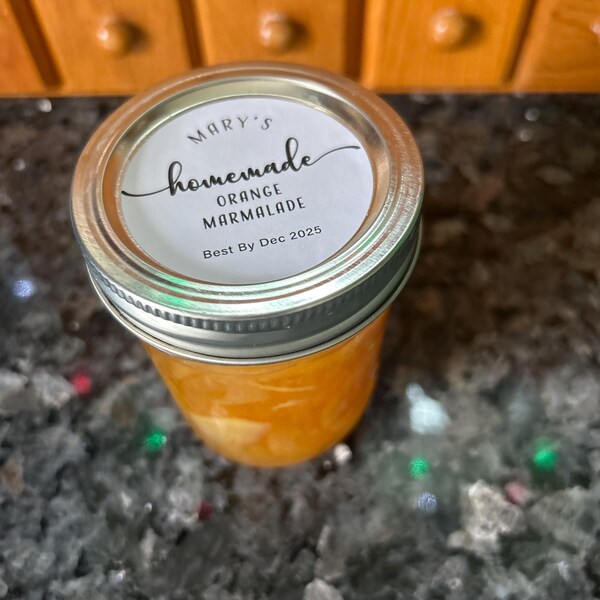 Custom Canning Labels: Personalized Round Stickers, Mason Jar Labels - Etsy