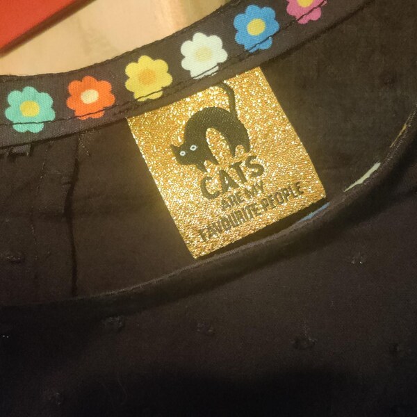 Sewing Labels for Handmade Pack of 6 Pink Floral Woven Labels better ...