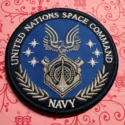 United Nations Space Command UNSC Navy, Military Morale Patch - Etsy