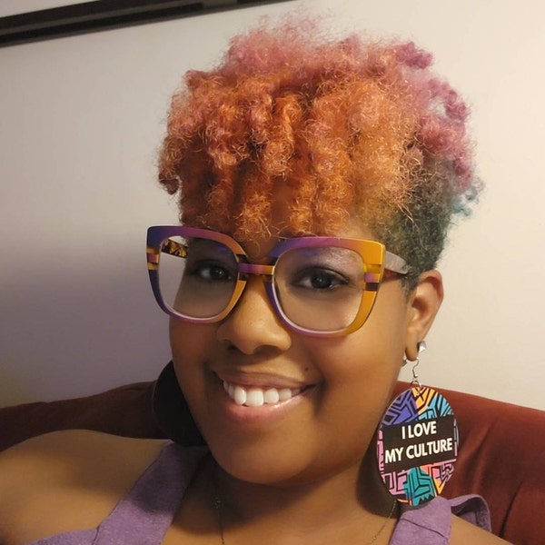 Bring a Folding Chair Earrings, Wood Earrings, for the Culture, Black ...