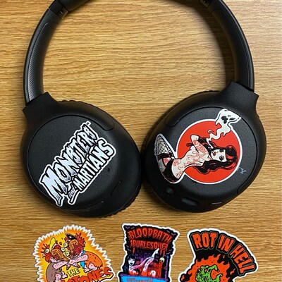 Goth Girl Pinup Vinyl Sticker, Horror Punk Decal, Psychobilly Sticker ...