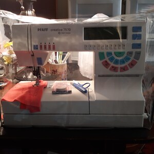 Dust Cover for Brother 6 Needle Embroidery Machine Wxdxh 26 X 24 X 31 ...