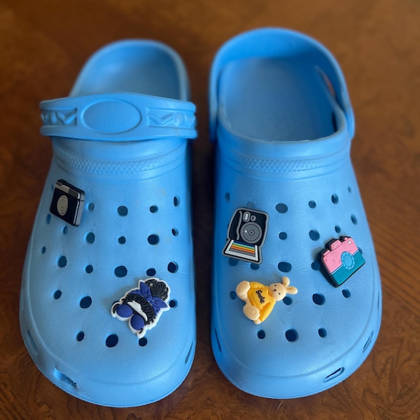 Summer Themed Croc Charms Pastel Shoe Charms Boston Terrier Charm ...