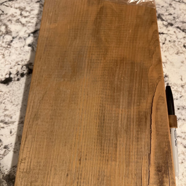 Wall Mounted Note Roll MULTIPLE SIZES , Wall Mounted Memo Pad, Butcher ...