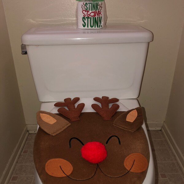 Stink Stank Stunk - Embroidered Toilet Paper - Funny Christmas Gag Gift ...