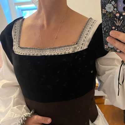 Linen High Collar Under Partlet - Etsy