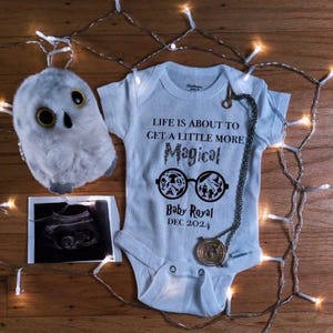 Harry Potter Hogwarts Wizard in Training Bodysuit - Etsy