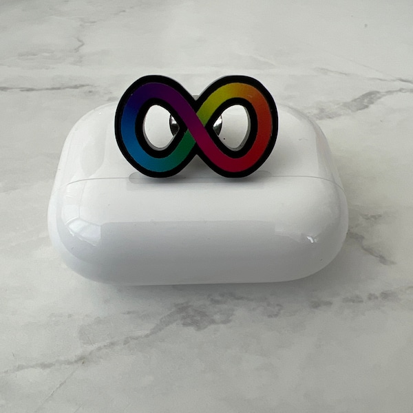 Rainbow Infinity Spectrum PIN - Autistic Neurodiversity - Acrylic - Etsy