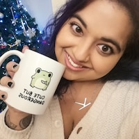 Stabby Frog Mug Frog Mug Cut You Frog Mug Frog Gift Birthday Frog With ...