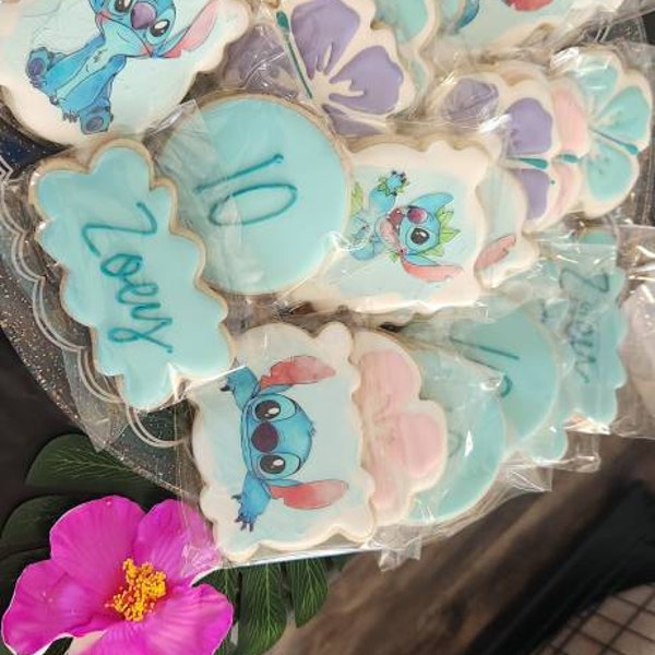 Lilo and Stitch Sugar Cookies 2dz - Etsy
