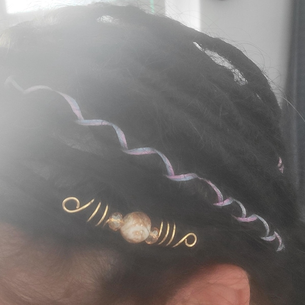 Loc Jewelry Antique Bronze Ankh Dread/braid Charm Locs Cuff Hair ...