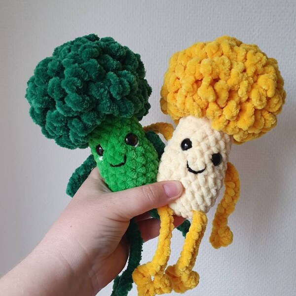 Brad Broccoli Crochet Pattern - Etsy