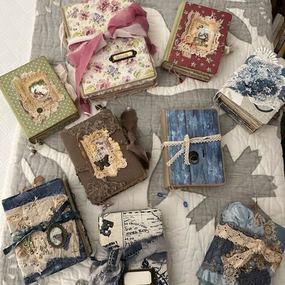 Handmade Spring Junk Journal Garden Art Journal Vintage - Etsy