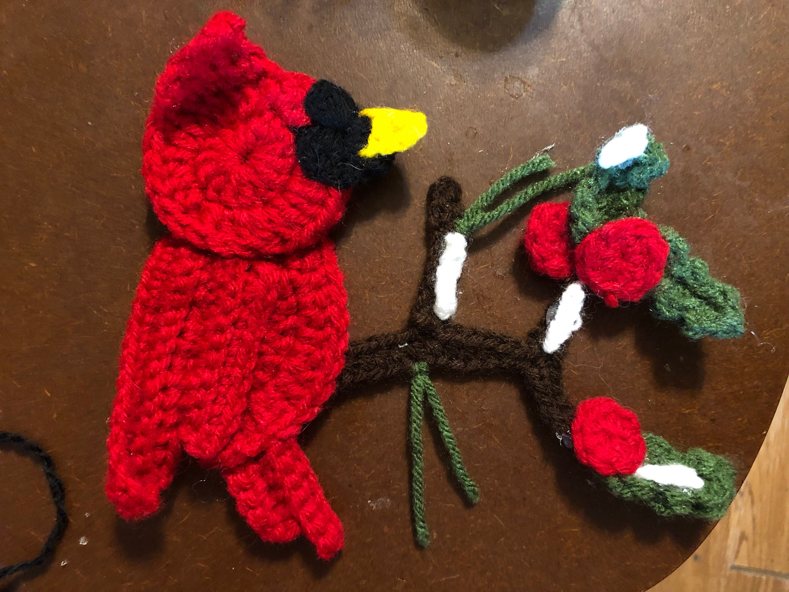 Crochet Pattern - INSTANT PDF DOWNLOAD - Cardinal - Crochet Cardinal ...