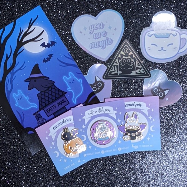 Holographic Matt Raven Vinyl Sticker | Waterproof Book Stickers ...