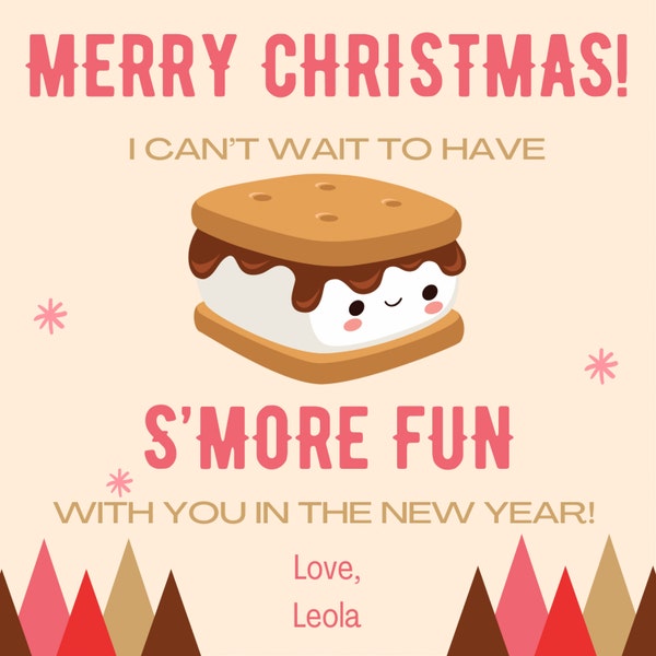 Kawaii S'mores Clipart - Cute Smore Clip Art Set - Instant Download ...
