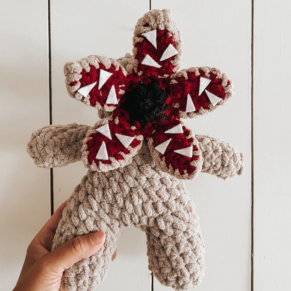 Democutie, Crochet Demogorgon Pattern, Monster Plush, Amigurumi Pattern ...