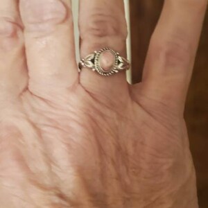 Boho Statement Ring Black Onyx Stone Sterling Silver Ring - Etsy