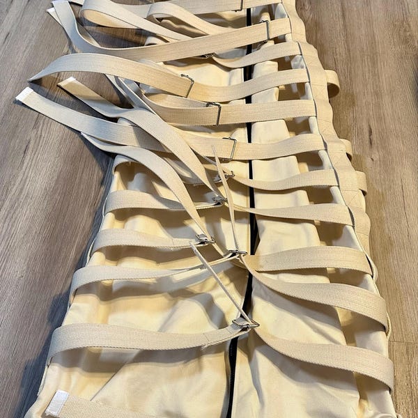 Baby Blue ABDL Straitjacket - Straitjacket for Adult Baby Diaper Lover ...