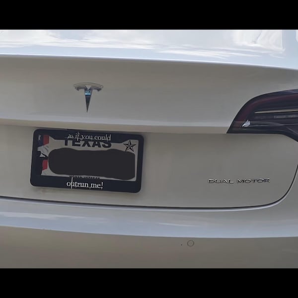 As If You Could Outrun Me Funny Gen Z Twilight Meme License Plate Frame ...
