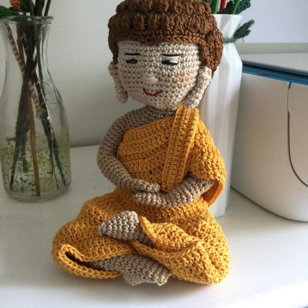 Crochet Buddha Pattern: Zen Meditation Decor (PDF Pattern) - Etsy