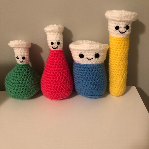 18 Crochet Chemistry Patterns! EBOOK PDF! Amigurumi Crochet Patterns ...
