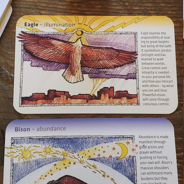 Spirit Animal Oracle Card Deck - Etsy