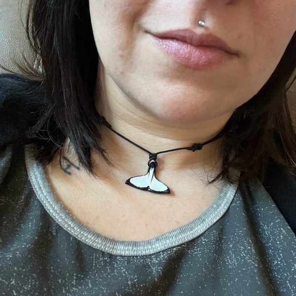 Orca Tail Necklace - Killer Whale Flukes - Etsy