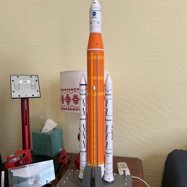 New! Nasa SLS Artemis 1 Kit Rocket Model 680mm 1:144 Scale - Etsy UK