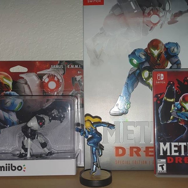 Metroid Dread Cover Art: Replacement Insert & Case for Nintendo Switch ...