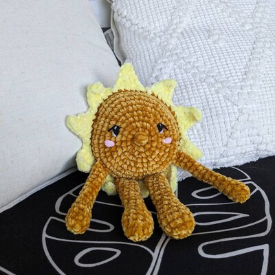 Little Raya Sunshine Crochet Pattern Amigurumi Sun Pattern - Etsy