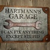 Custom Rusty Design Hot Rod Garage Metal Sign - Etsy
