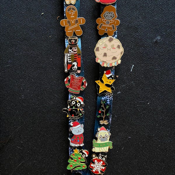 Angry Gingerbread Enamel Pin ~ Hard Enamel Pin, Christmas Enamel Pin ...