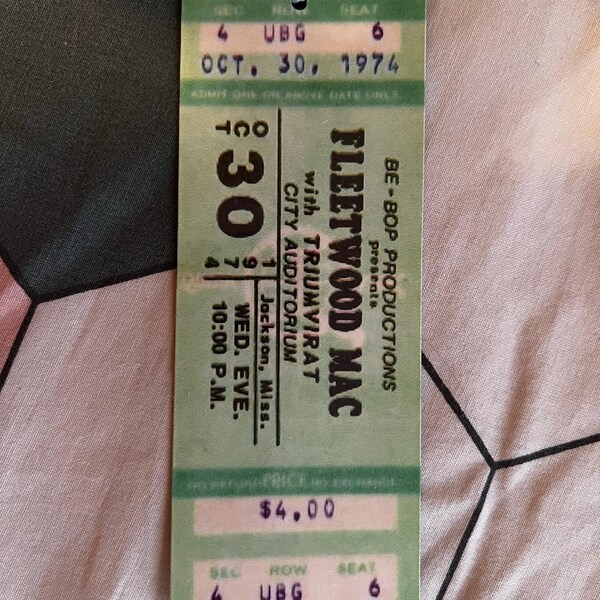 Pink Floyd Ticket Stub Sticker - 70s, 60s Vintage Retro, Light Show ...