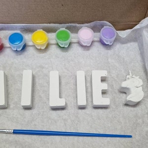 Beach Sea Theme Paint Your Own Kit, Craft Set, Ceramic Craft Kit ...