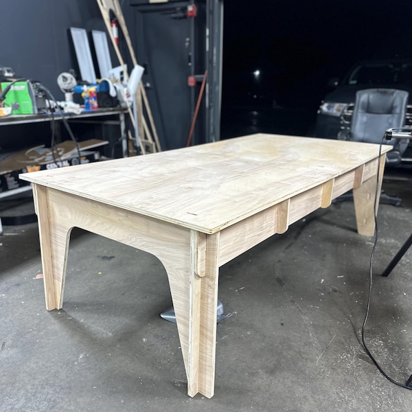 Small Workbench CNC Plans DXF Festool MFT Assembly Table - Portable ...