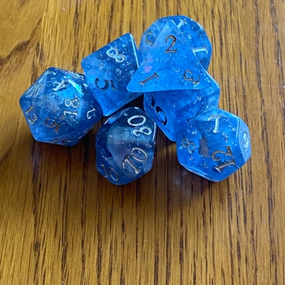 Storm Daddy Dice Sets Dnd 7 Piece, 11 Piece, 6D6 and 5D10. D&D Dice Set ...