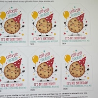 PRINTABLE End Year Gift Tags, Smores Tags, S'mores Favor Tags, Summer ...