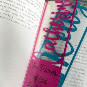 Disney Inspired Bookmarks Custom Bookmark Teacher Gift Kids | Etsy