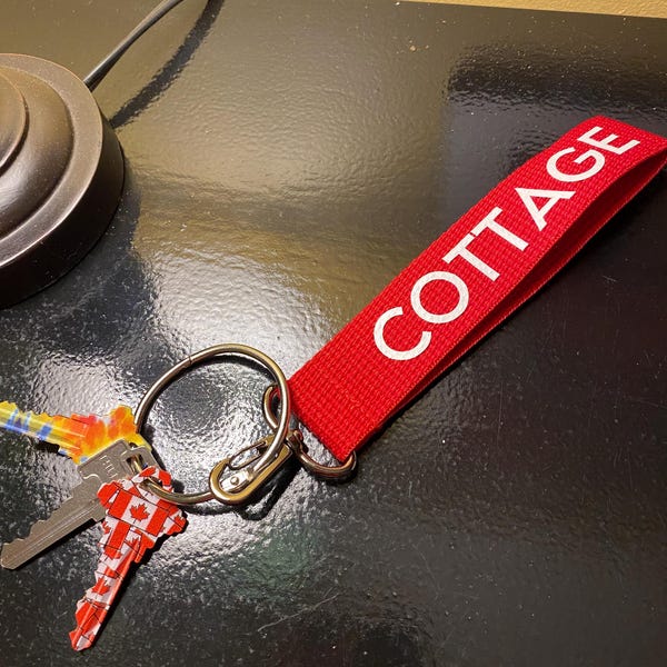 Custom Cotton Color Webbing Bag Tag, Strap Key Chain, Key Ring ...