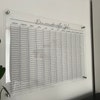 Wochenplan aus Acrylglas in A3, Wochenplaner für die Wand, Acryl Planer ...