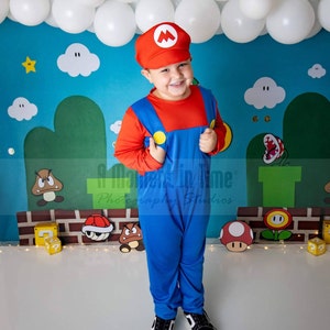 Large Super Mario Blocks Foldable Printable Brick Block - Etsy