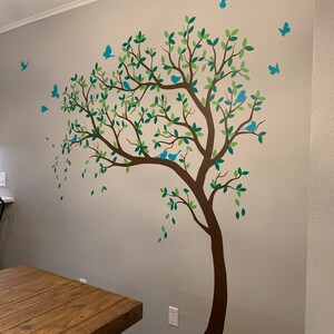 Wall Decal Large Tree Decals Huge Tree Decal Nursery With - Etsy