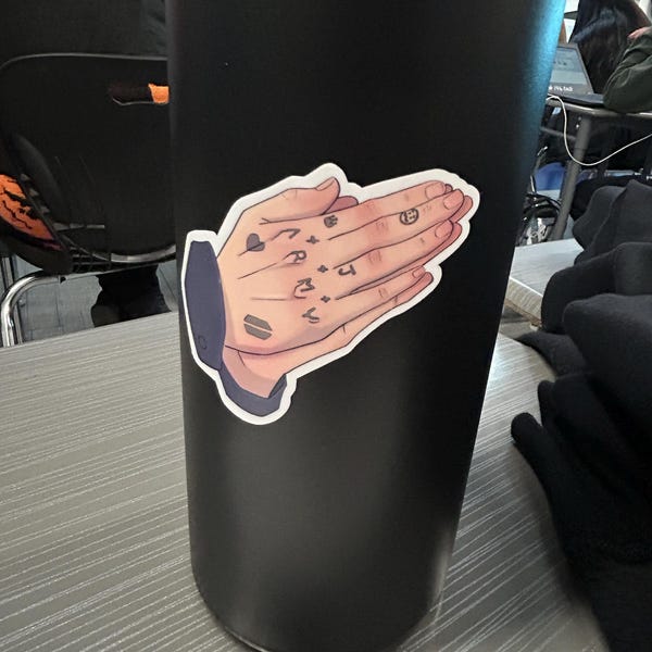 YUNHO | ATEEZ Hand Stickers | Premium Matte Waterproof Vinyl Kpop ...