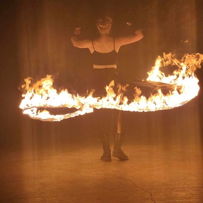 Fire Skirt, Fire Dervish, Fire Ballerina - Etsy