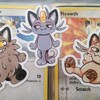 Meowth Sticker Pack - Etsy