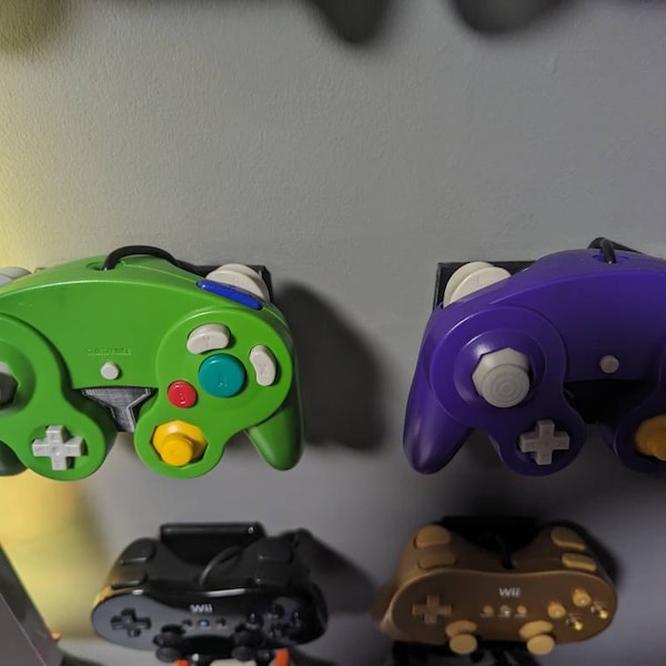 Gamecube Controller Wall Mount - Etsy