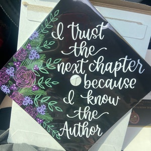 Grad Cap Topper Graduation Gift Tassel Custom Grad Quote Grad Cap ...